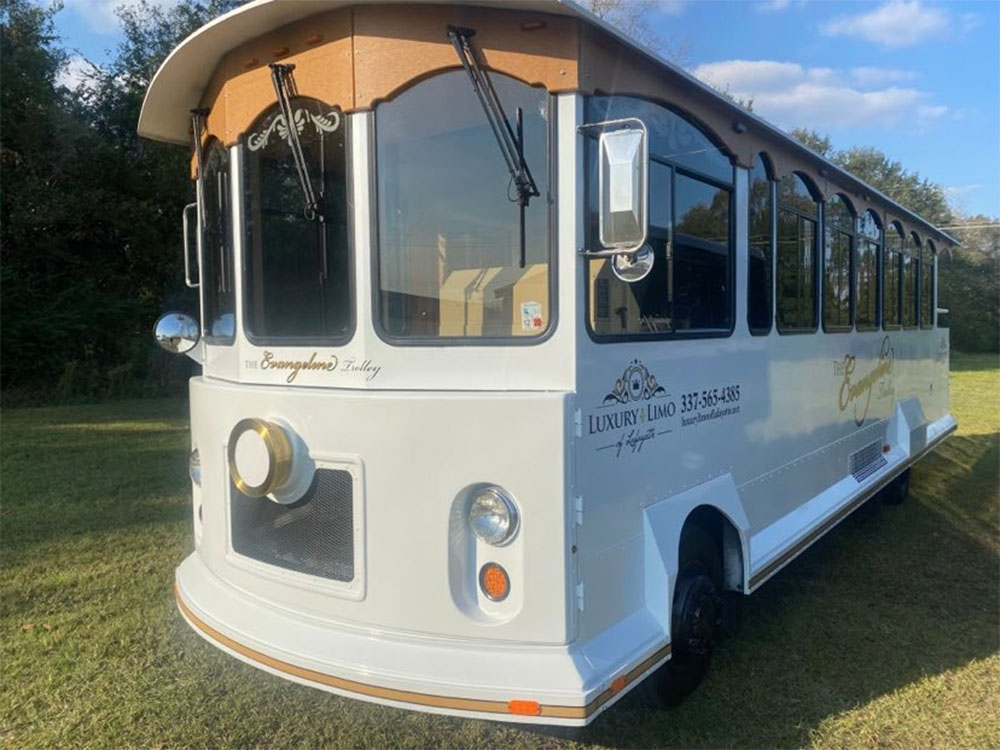 Evangeline Trolley | Luxury Limo of Lafayette