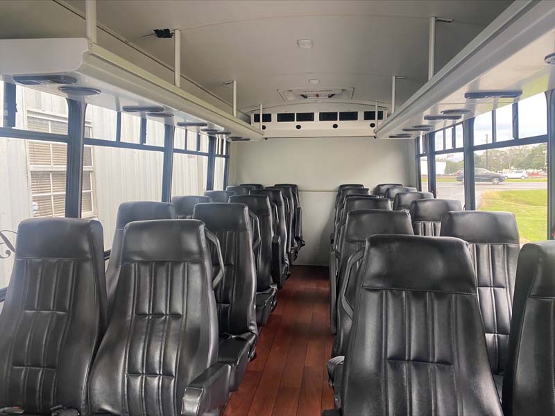 Bayou 24 Passenger Shuttle Bus | Luxury Limo of Lafayette