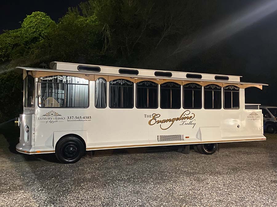 Evangeline Trolley | Luxury Limo of Lafayette